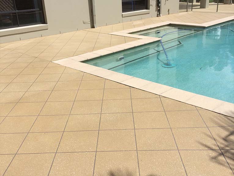 Concrete Pool Surrounds Resurfacing Gold Coast - Spray Your Concrete